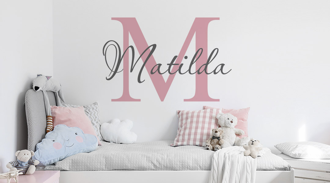 Faszinierend Wandtattoo Kinderzimmer Name Fotos