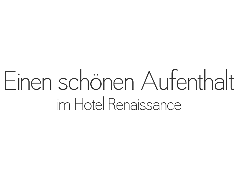 Wandtattoo Einen schönen Aufenthalt... Hotel | Wandtattoos.de