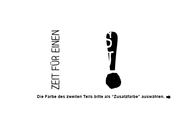 Wandtattoo Zeit für einen Mutausbruch | Wandtattoos.de