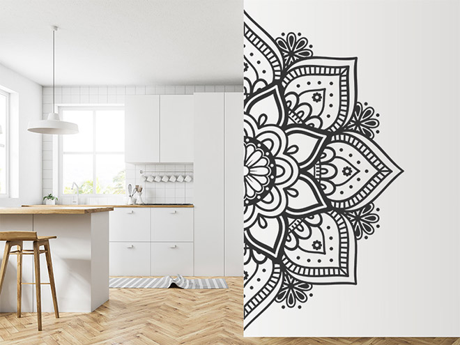 Wandtattoo Ornamente | modern oder verschnörkelt | Wandtattoos.de