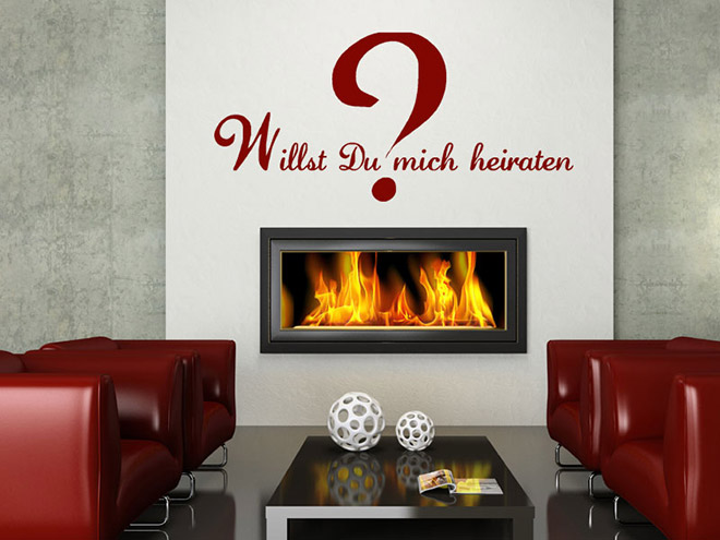 Wandtattoo Willst du mich heiraten? - romantisch | Wandtattoos.de Wandtattoo Willst du mich heiraten? - romantisch | Wandtattoos.de