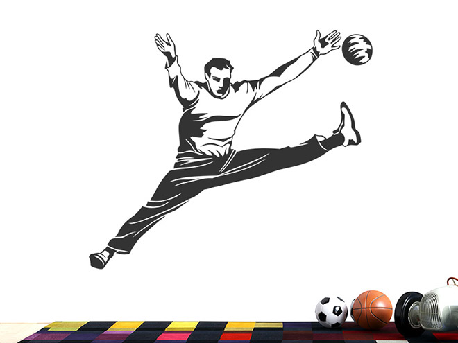 Wandtattoo Sportler, Trainingsmotivation & Gesichter | Wandtattoos.de