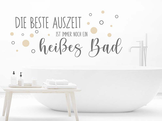 Wandtattoo Wellness | Große Auswahl, kreative Ideen