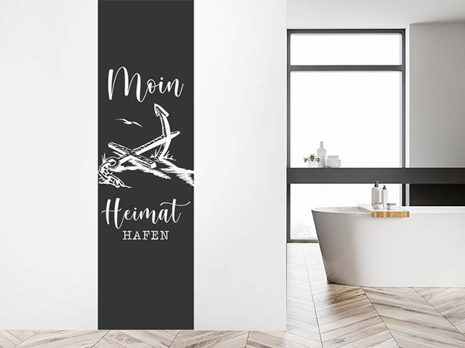 Wandtattoo Moin | MOIN Schriftzüge für die Wand