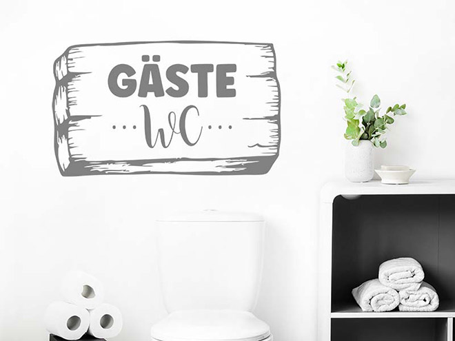 Wandtattoo Fur Gaste Wc