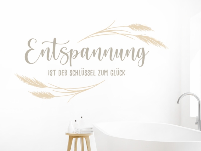 Wandtattoo Entspannung | Motive zum Entspannen